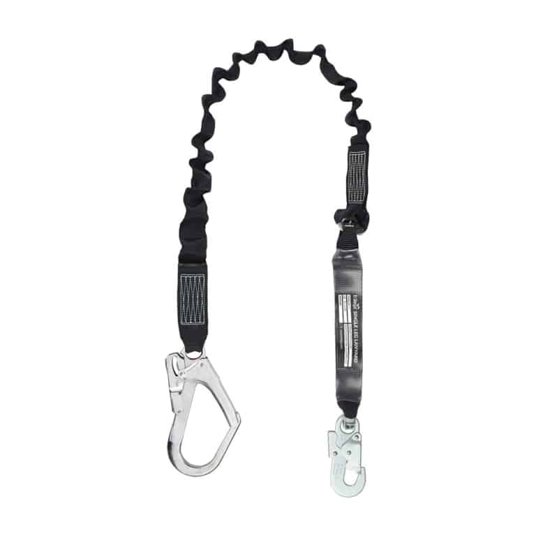 EL1 Elasticated Fall Arrest Lanyard - (Single Leg)
